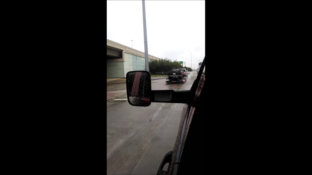 Getting drug by Kamikaze's tow rig! - YouTube