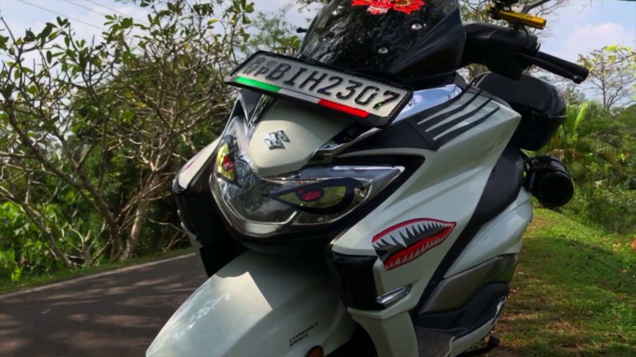 Burgman Street Best Modified Video - YouTube