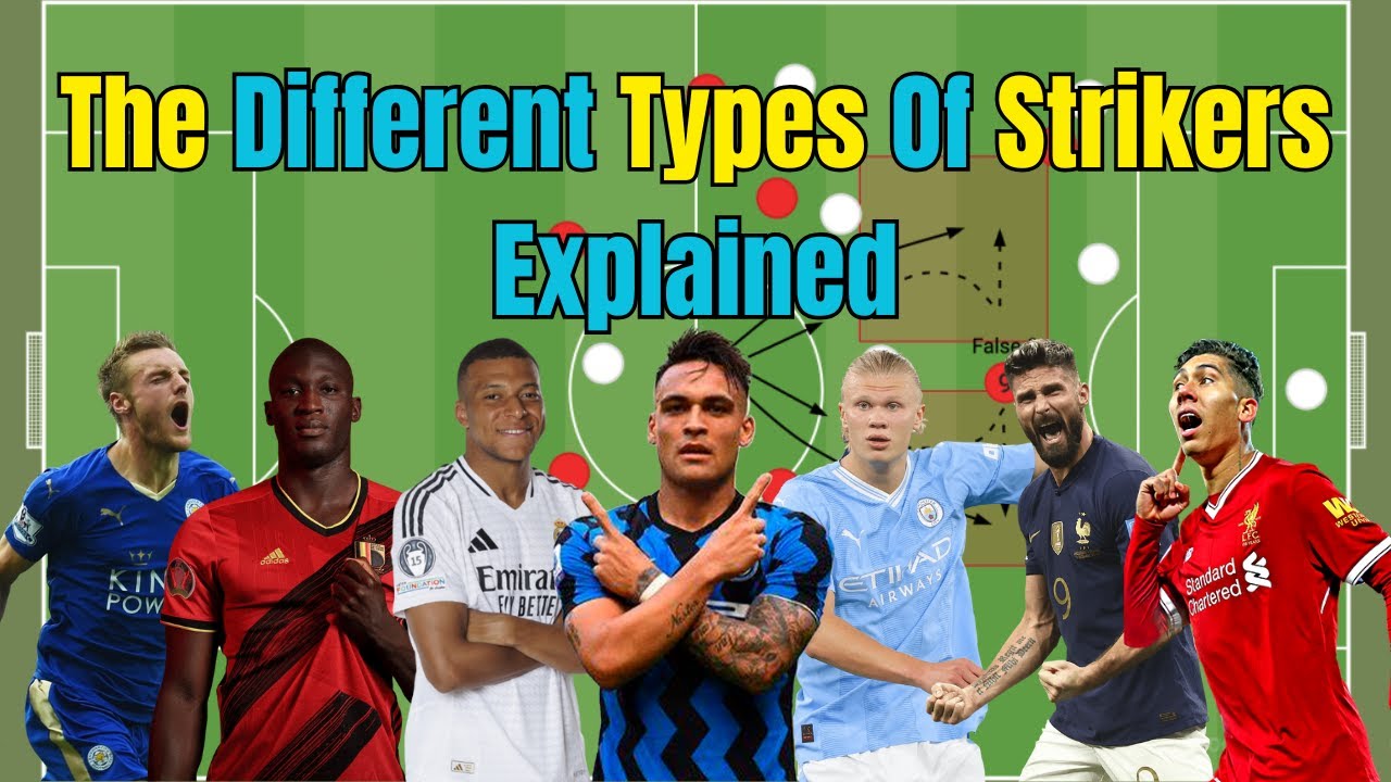 (ASMR) Explaining The Different Roles Of A Striker! Simple Tactical ...