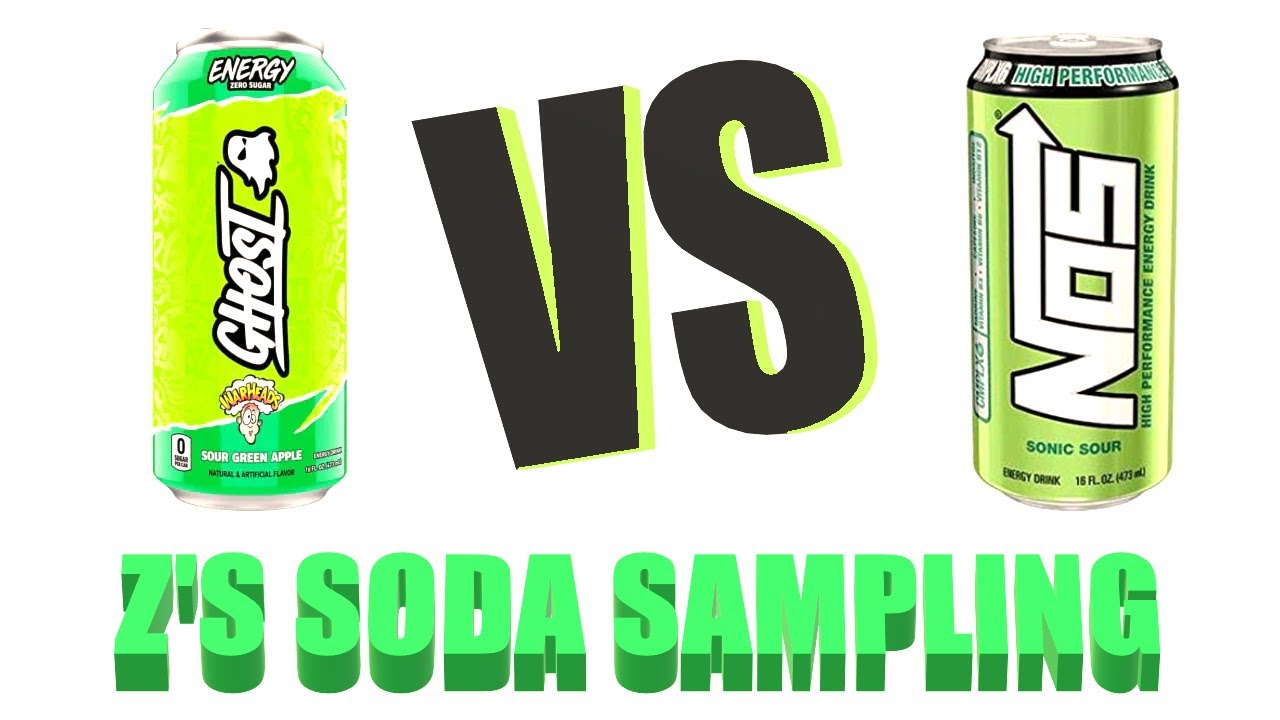 WARHEADS GHOST ENERGY VS SONIC SOUR NOS Z's Soda Sampling #66 - YouTube