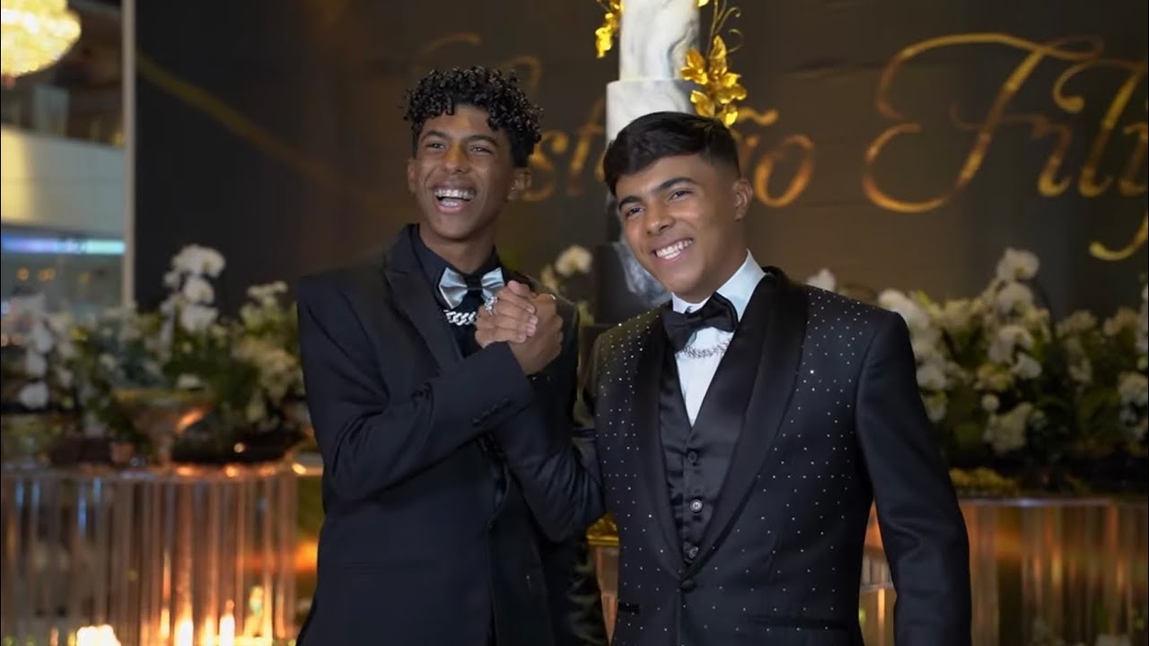 TUDO QUE EU FIZ NA FESTA DE 18 ANOS DO ESTEVÃO FILIPE - YouTube