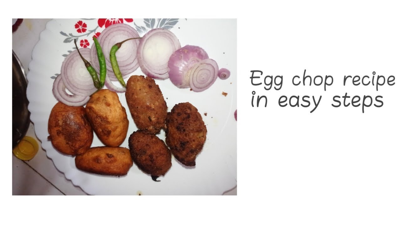 Tasty Egg chop recipe . आसान तरीको से बना अंडा चोप की स्वादिश्त रेसिपी ...