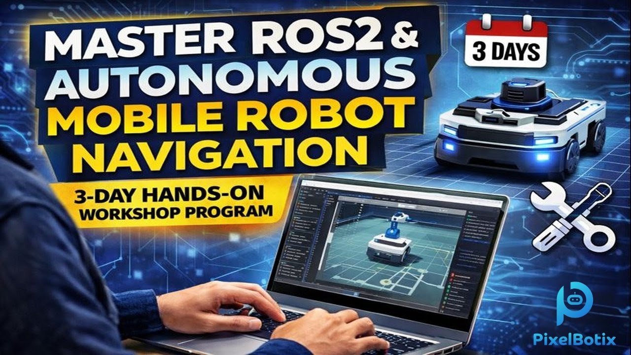 Build Your Own Autonomous Mobile Robot | ROS Workshop by PixelBotix ...