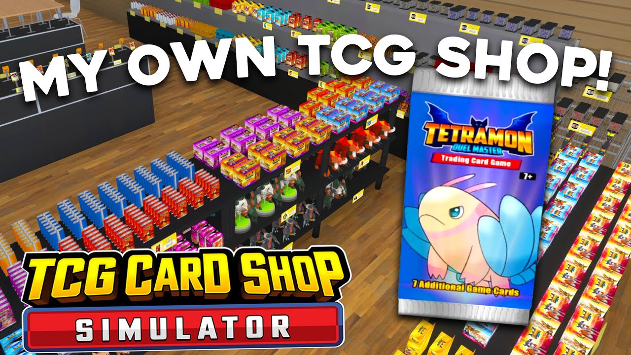 Opening Zanitor's Big Cards in TCG Card Shop Simulator! - YouTube