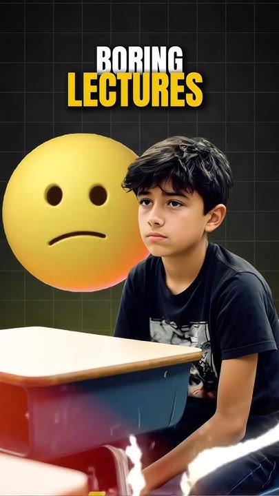 Boring lectures?? - YouTube