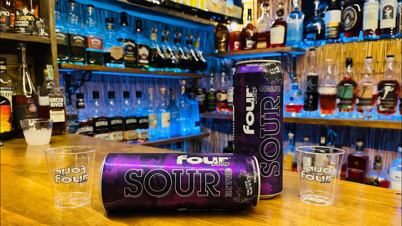 Four Loko Sour Grape Review. Four Loko Friday - YouTube