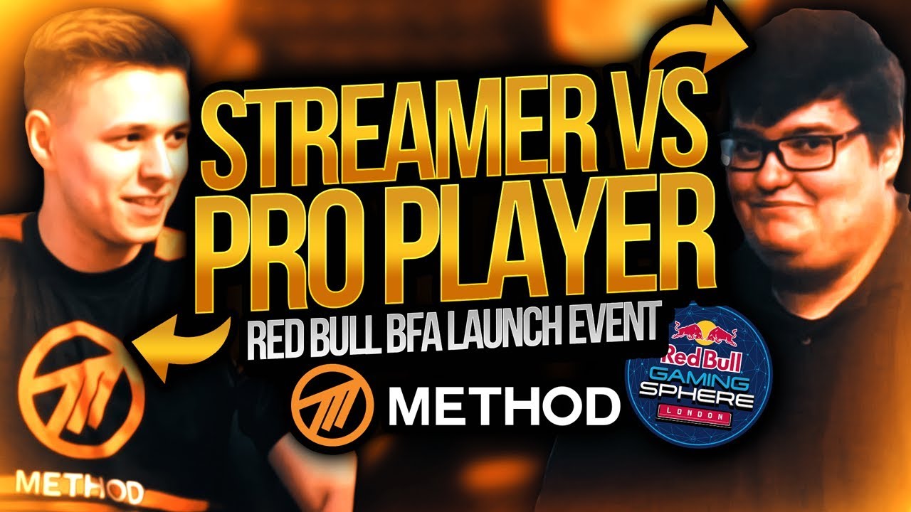 STREAMER VS PRO PLAYER DUEL-OFF | Red Bull BFA Launch Event | Method ...