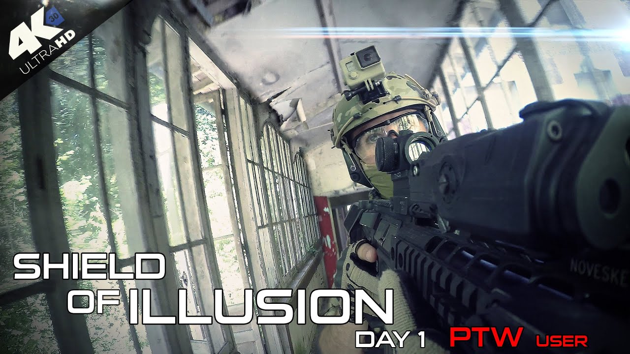 Day 1 : Shield of Illusion CQB [4K] | Ash32 / MDS [Airsoft France PTW ...