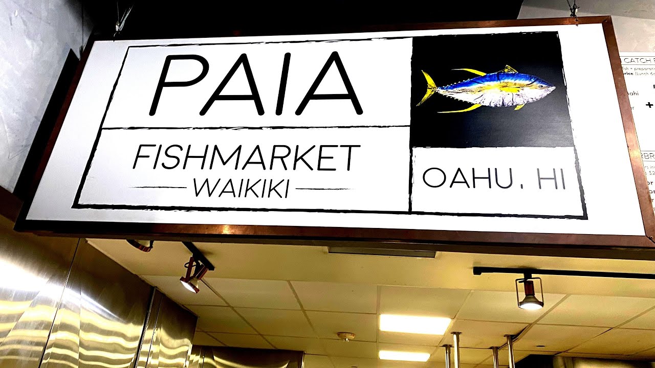 Paia fish Market Waikiki Hawaii - YouTube