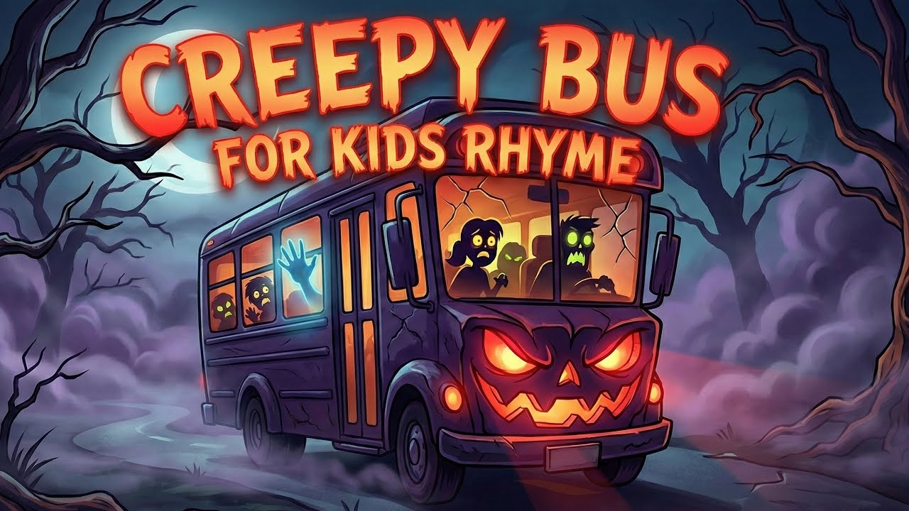 👉 Creepy Bus Song 😱 | The Scariest Bus Rhyme for Kids! - YouTube