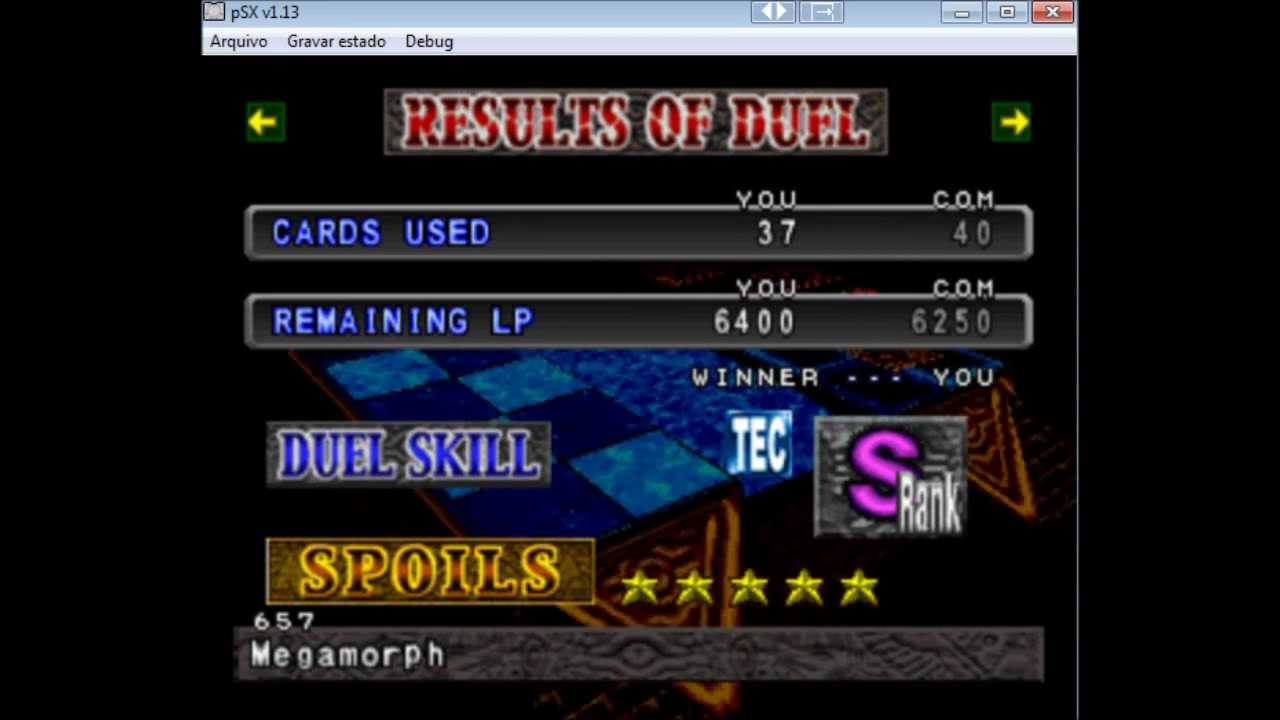 Yu-Gi-Oh! Forbidden Memories - Megamorph S-Tec - YouTube