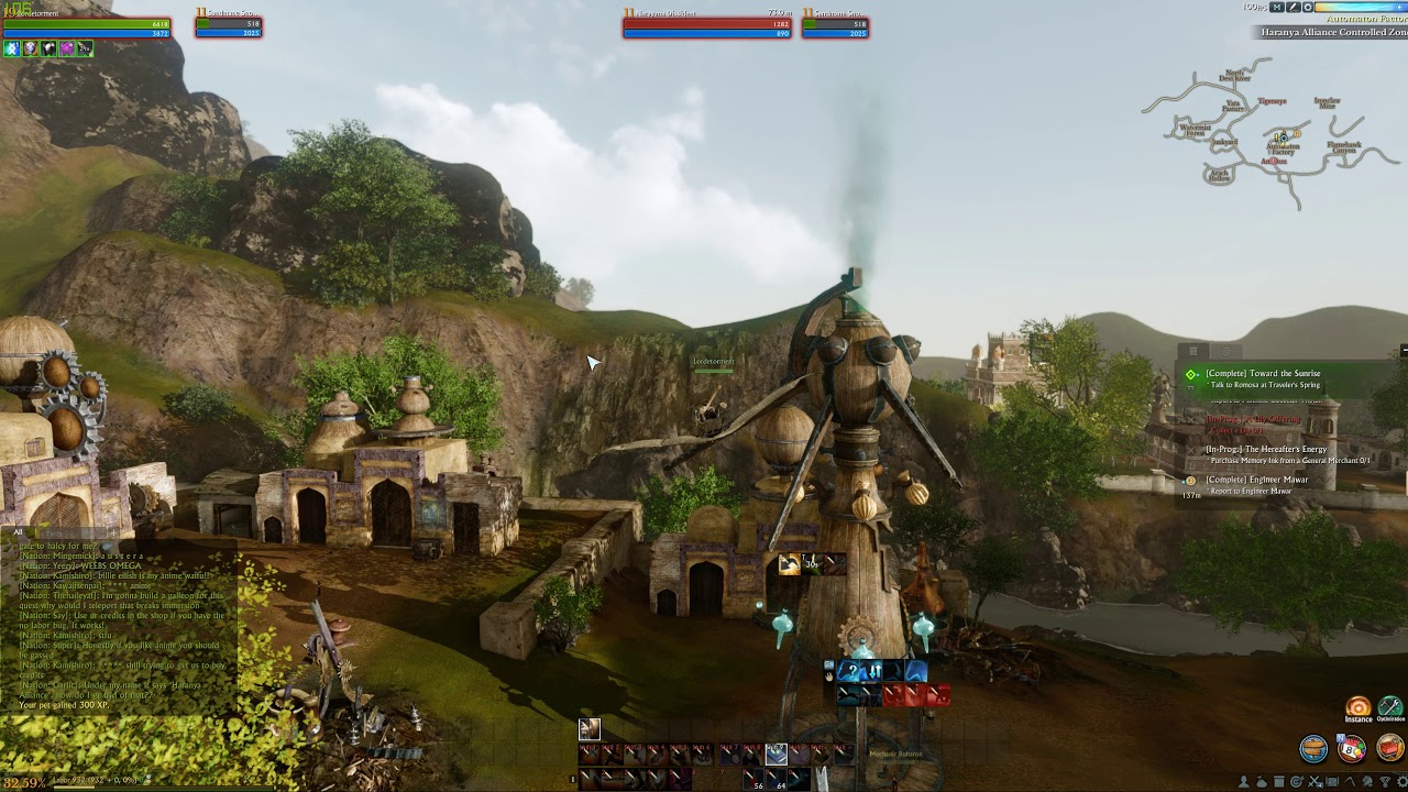 ArcheAge Unchained: Firran Glider Quest Engineer Mawar - YouTube