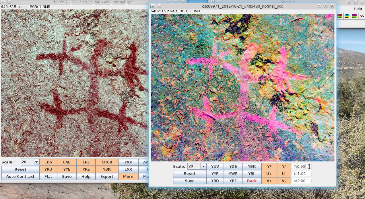 DStretch Tutorials - Modifying Default Enhancements - YouTube