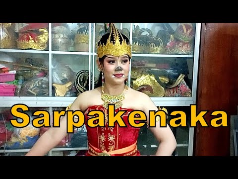 Kostum Rias SARPAKENAKA Pakaian Tari Jawa / SURPANAKHA Javanese ...