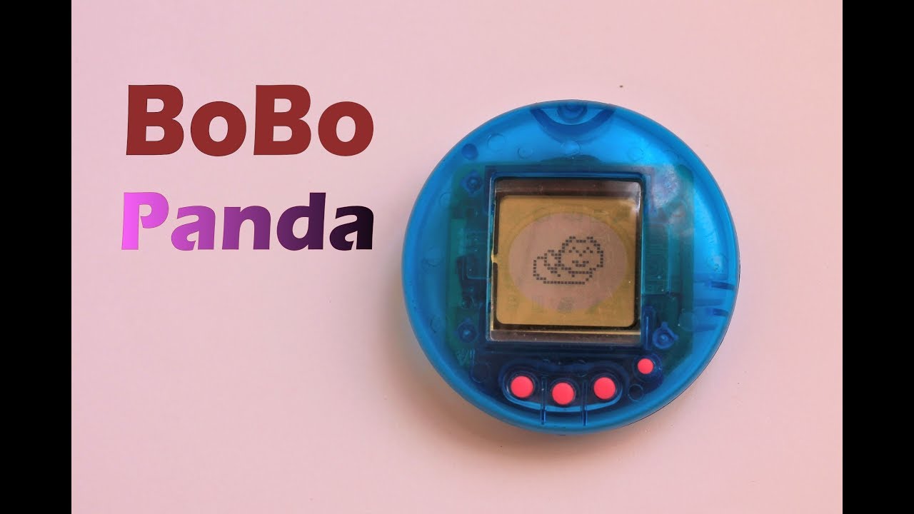BoBo Panda Byte Virtual Pet Review | Тамагочи БоБо Панда - YouTube