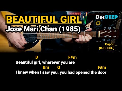 Beautiful Girl - Jose Mari Chan (1985) Easy Guitar Chords Tutorial with Lyrics