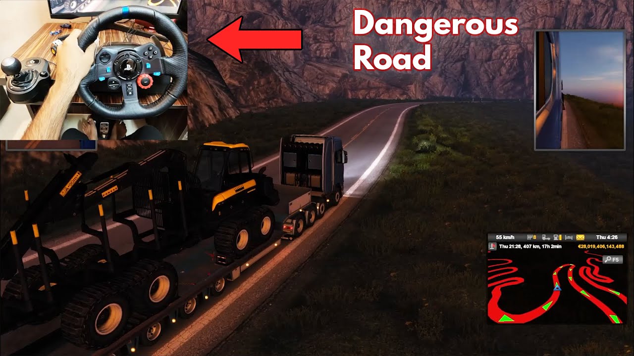 Transporting Heavy Cargo Realistic Game... - YouTube