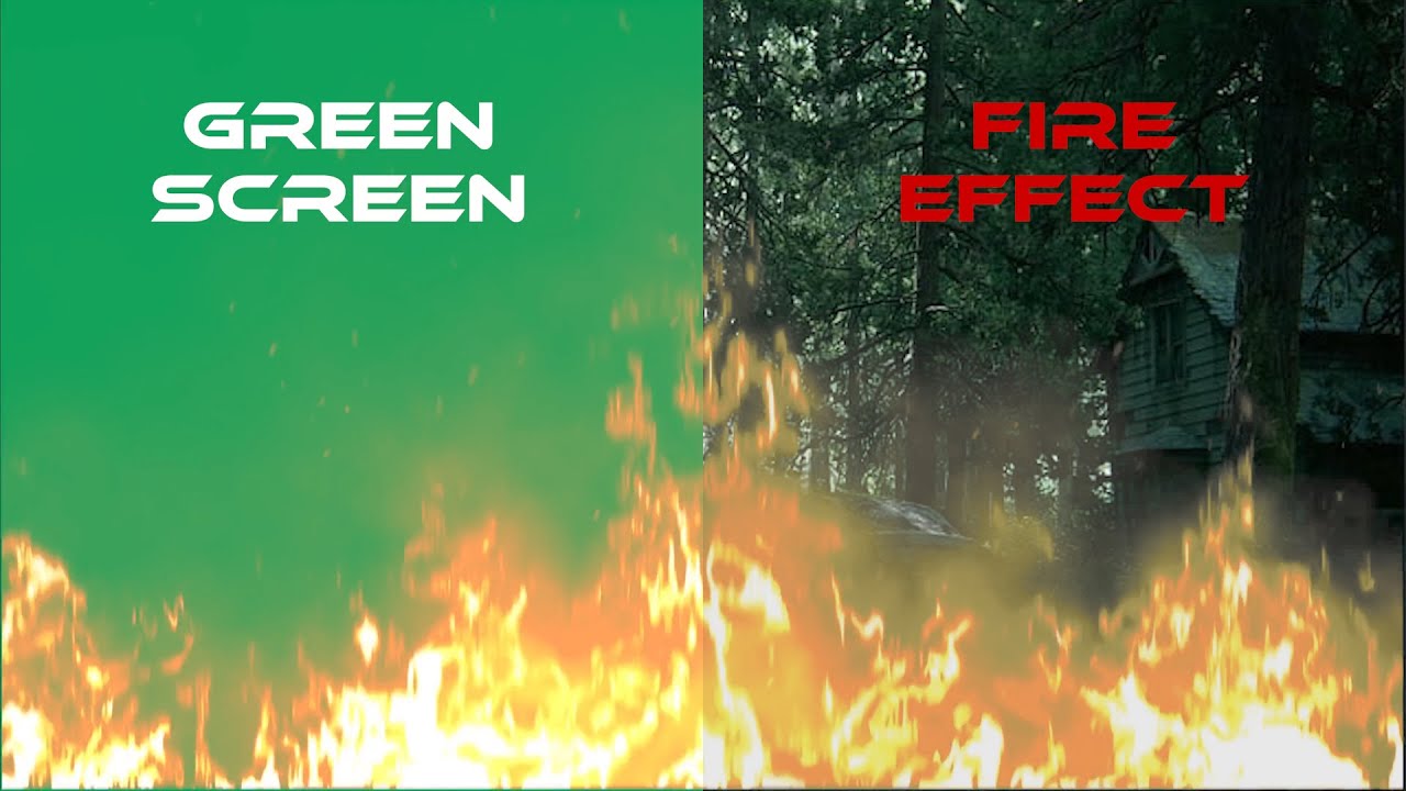 Green Screen Fire Effect || Fire Abstract || Green Screen Effects ...