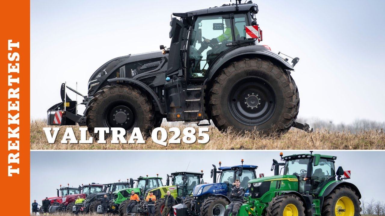 Trekkertest: Valtra Q285 - YouTube