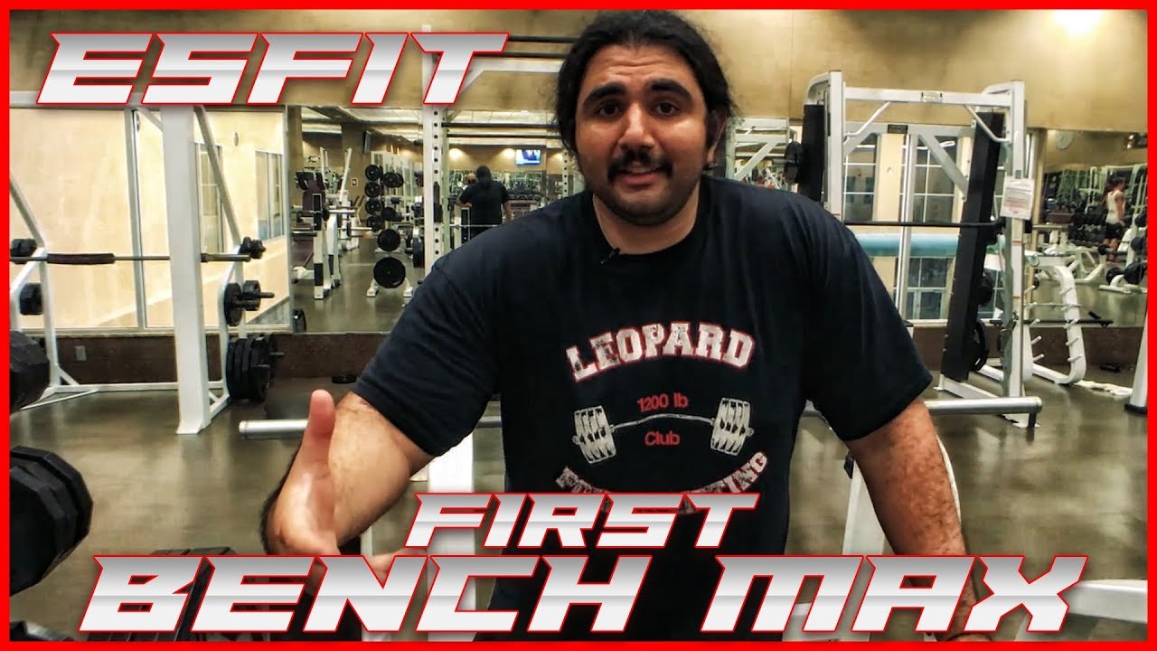 EsFit #5 | First Bench Max! - YouTube