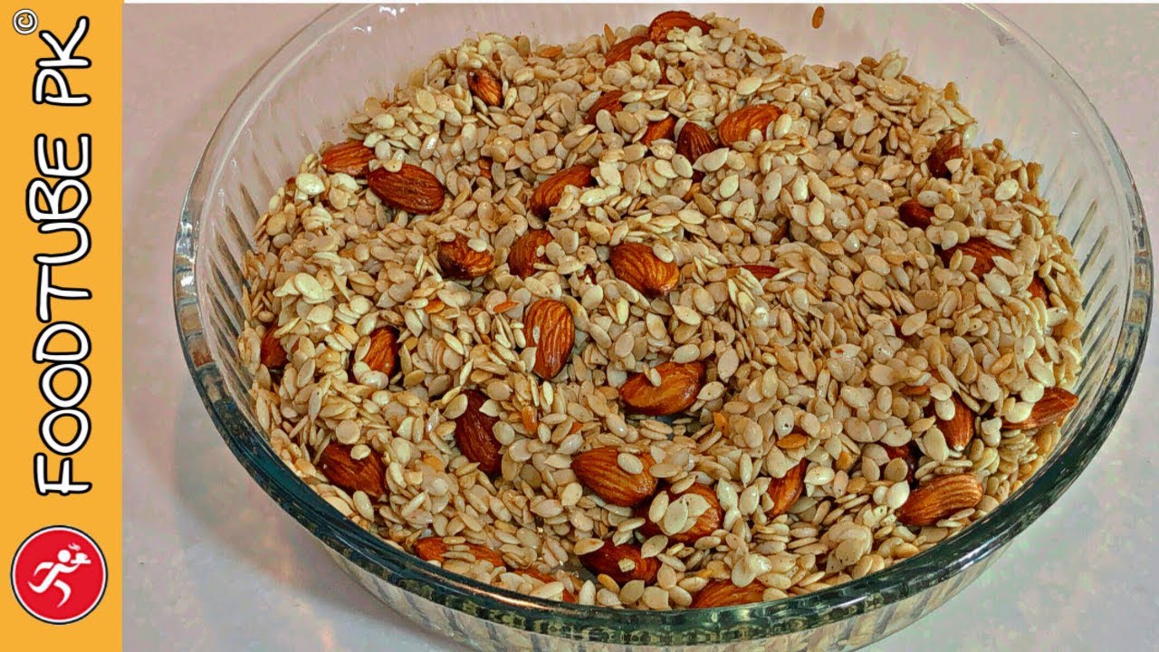 Musk Seeds Namkeen Recipe - Muskmelon Seeds namkeen - Kharbooja Beej ka ...