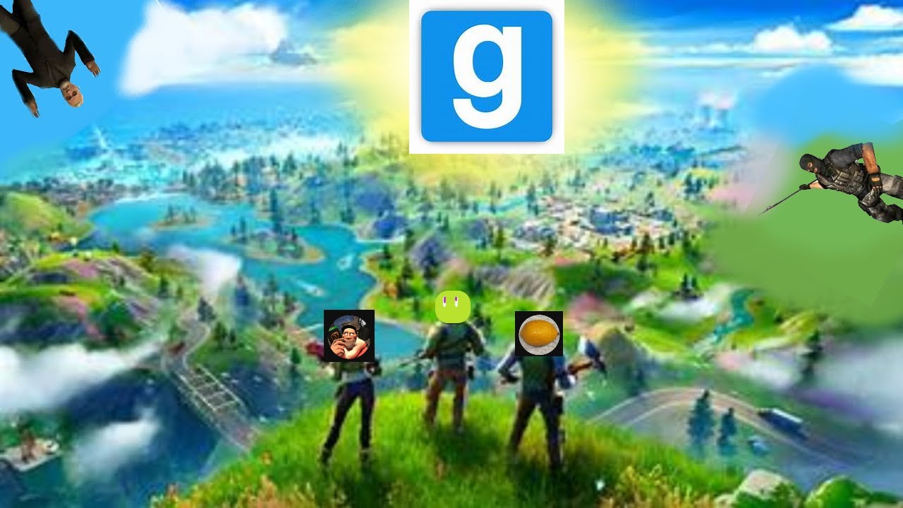 fortnite v gerrys modu part 1 | gerry's mod | - YouTube