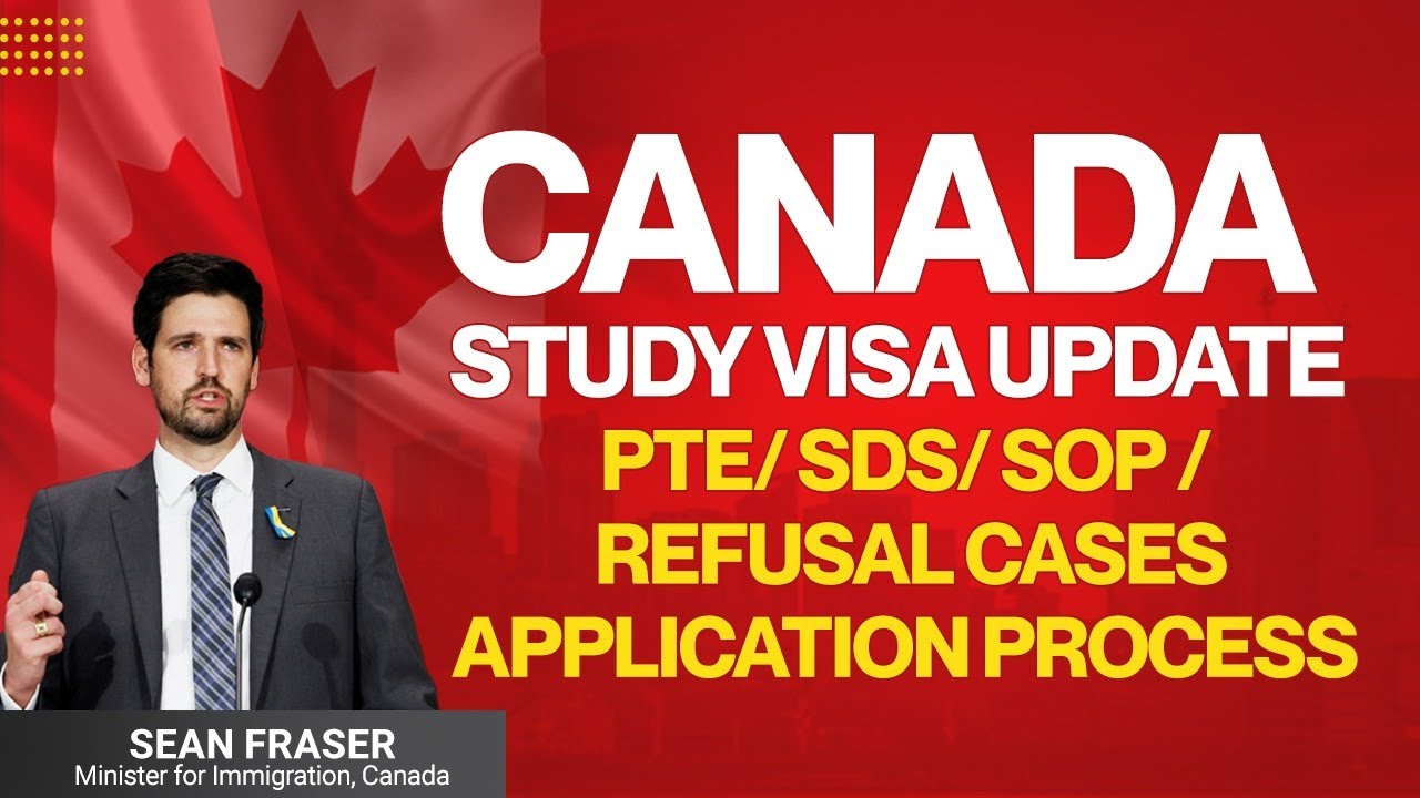 Canada Study Visa Updates | PTE,SDS,SOP | Refusal Cases | Application ...