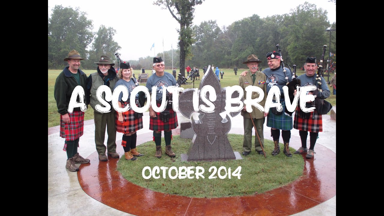 District Camporee, A Scout is Brave - YouTube