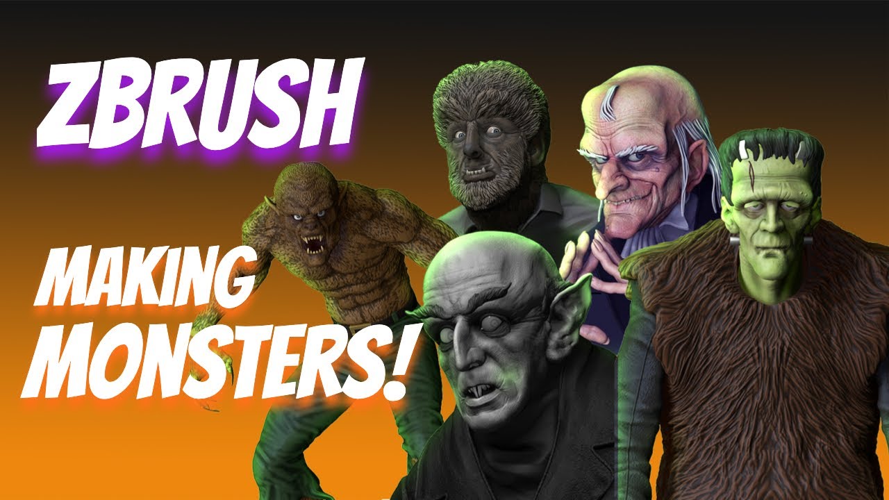 Sculpting Monsters in ZBrush Teaser - Preorder & Save - YouTube