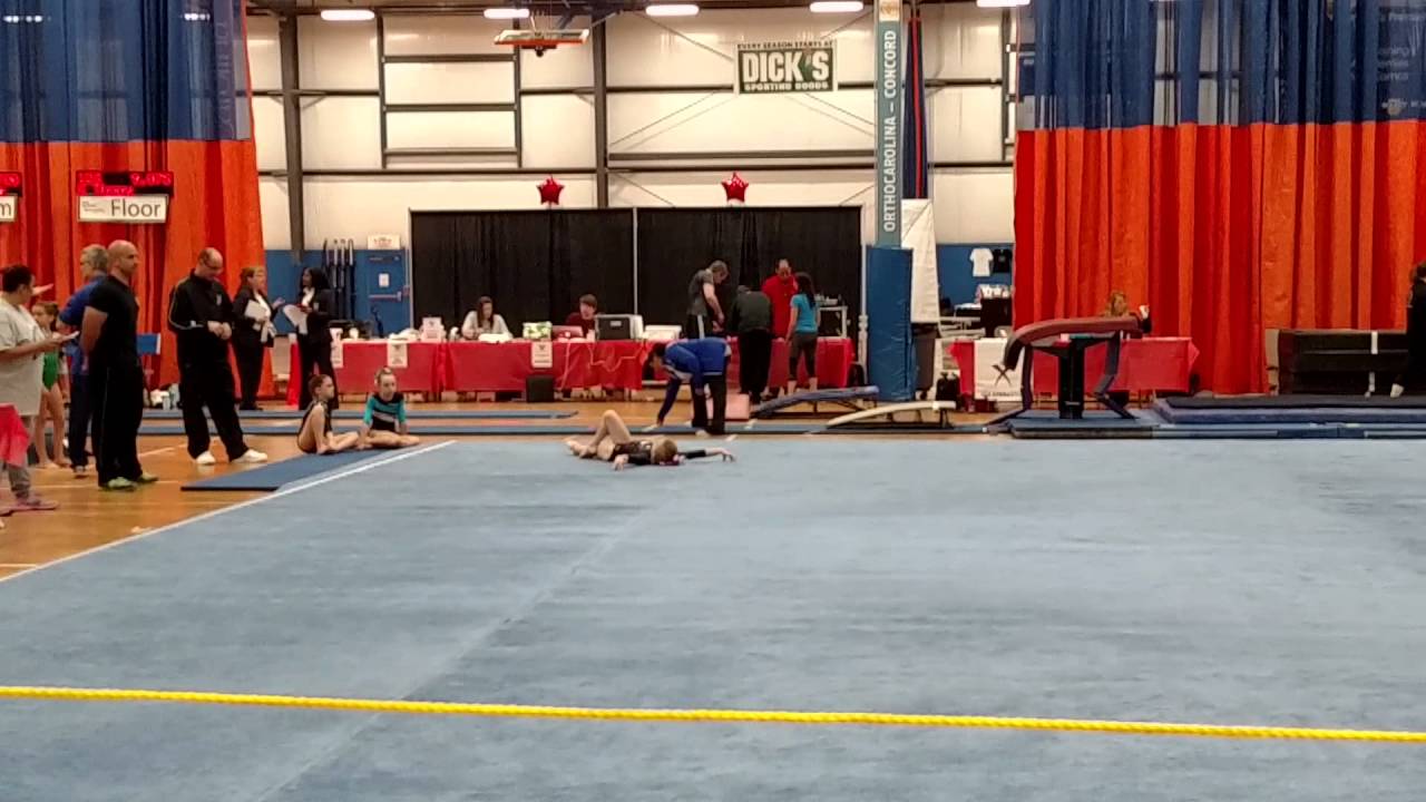 Addison Edwards State Meet 2016 - FLOOR - YouTube