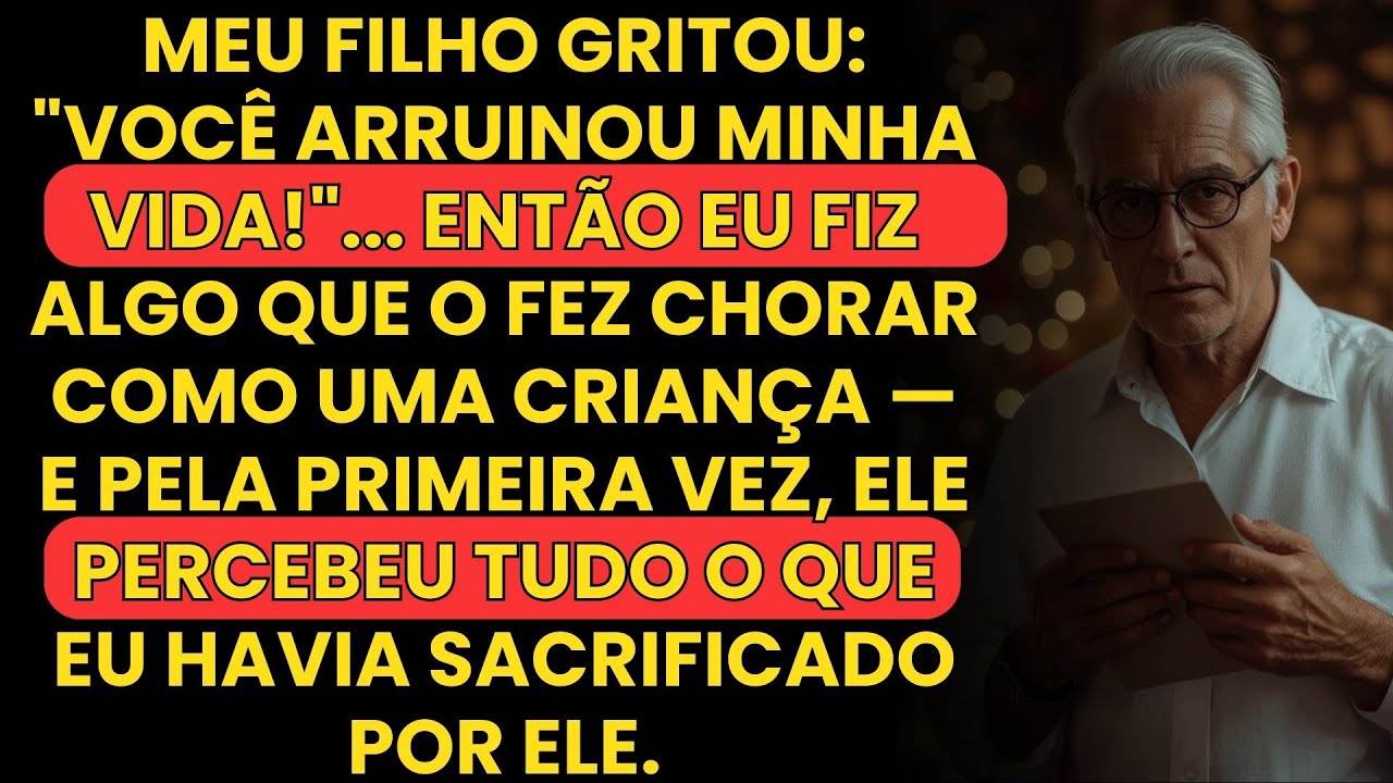 MEU FILHO ME ABANDONOU NO NATAL… ENTÃO EU DEI TODA HERANÇA PRO VIZINHO ...
