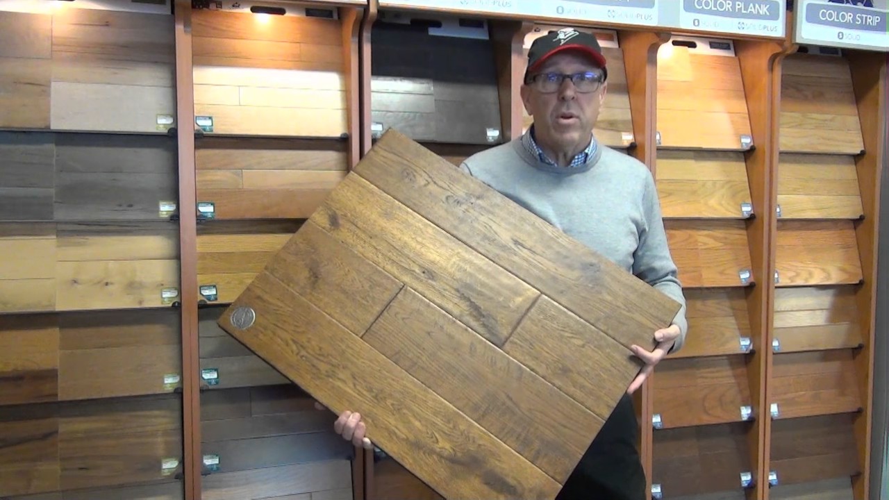 Rustic Wide Plank Wood Flooring Installation Troy, Michigan - YouTube