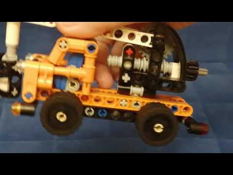 Мини-обзор на Лего Техник 42088 Ремонтный автокран - YouTube