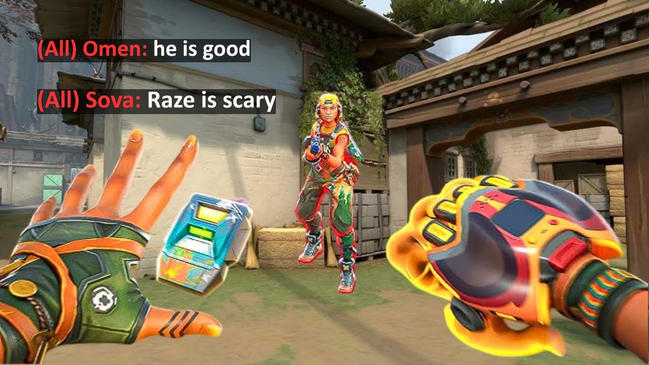 This is why I Only Play Raze in Valorant - YouTube