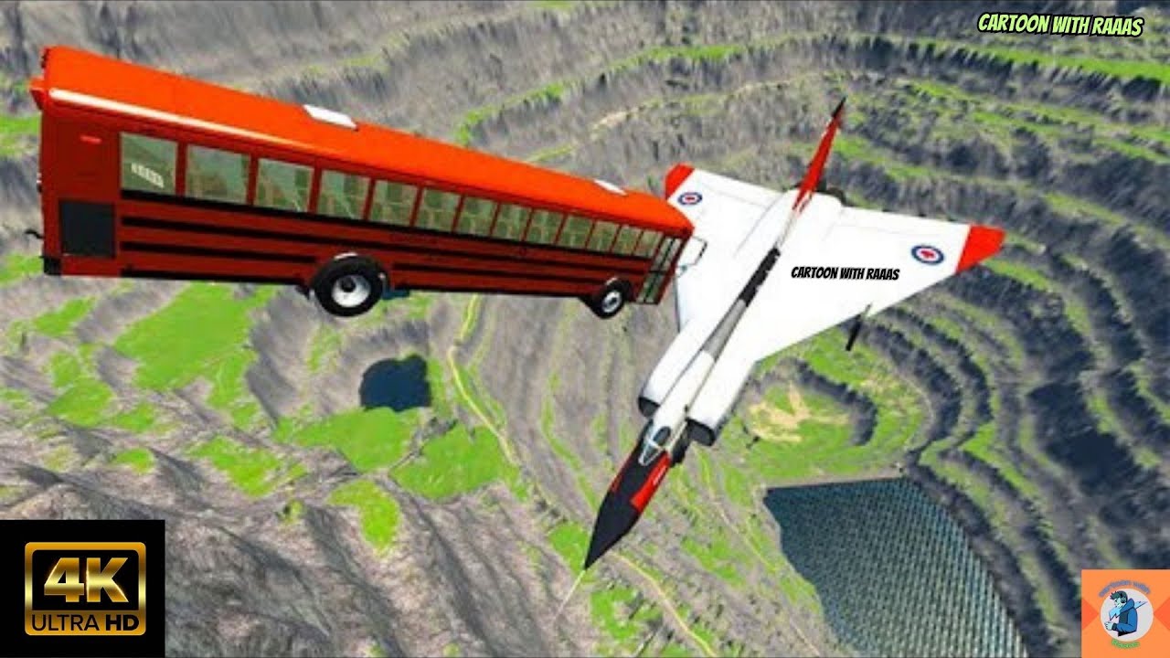 Car Crashes Cliffs Of Death 😱#12 - BeamNG Drive Cliff Jumps Drop💥 ...