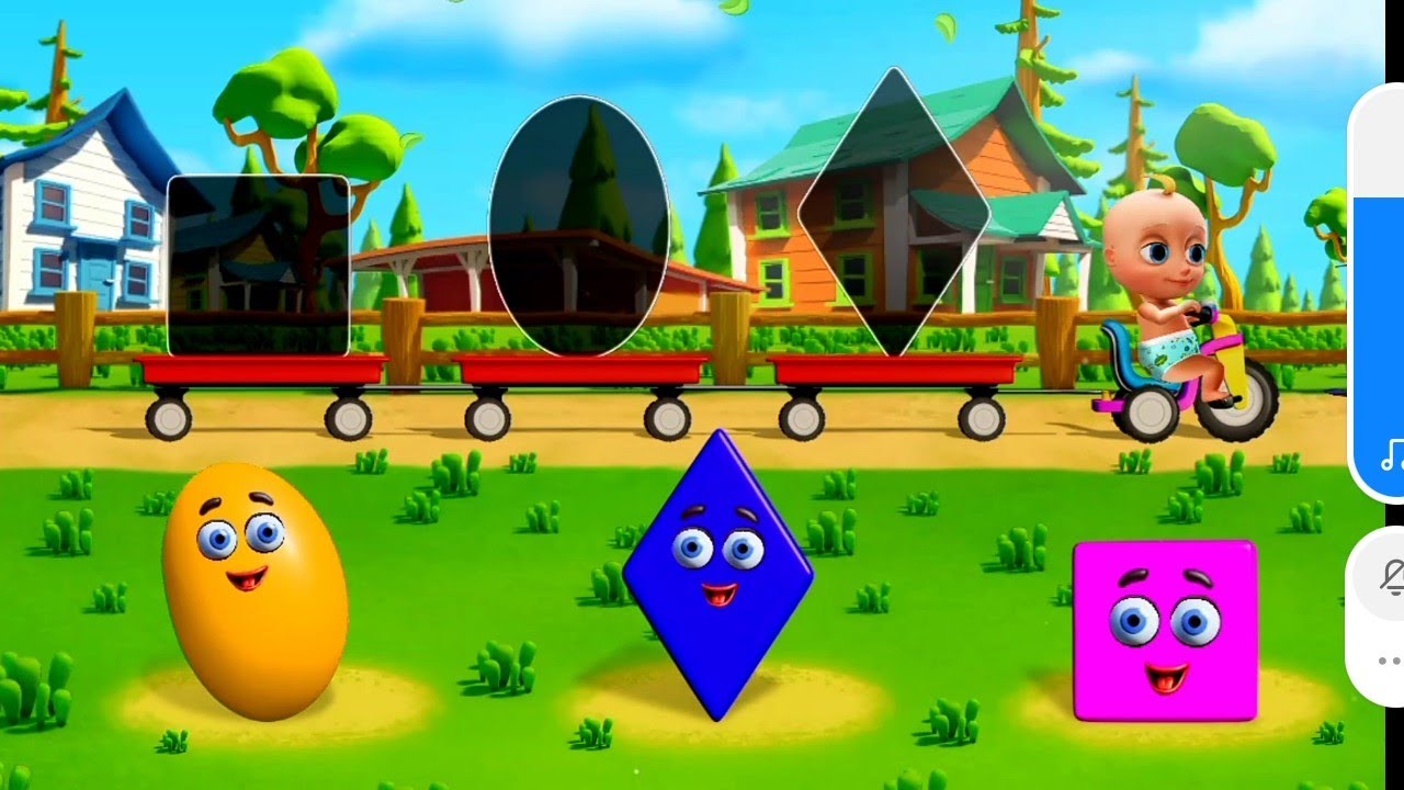 Matching train || cartoon with train animation || pr kids tv || Train ...