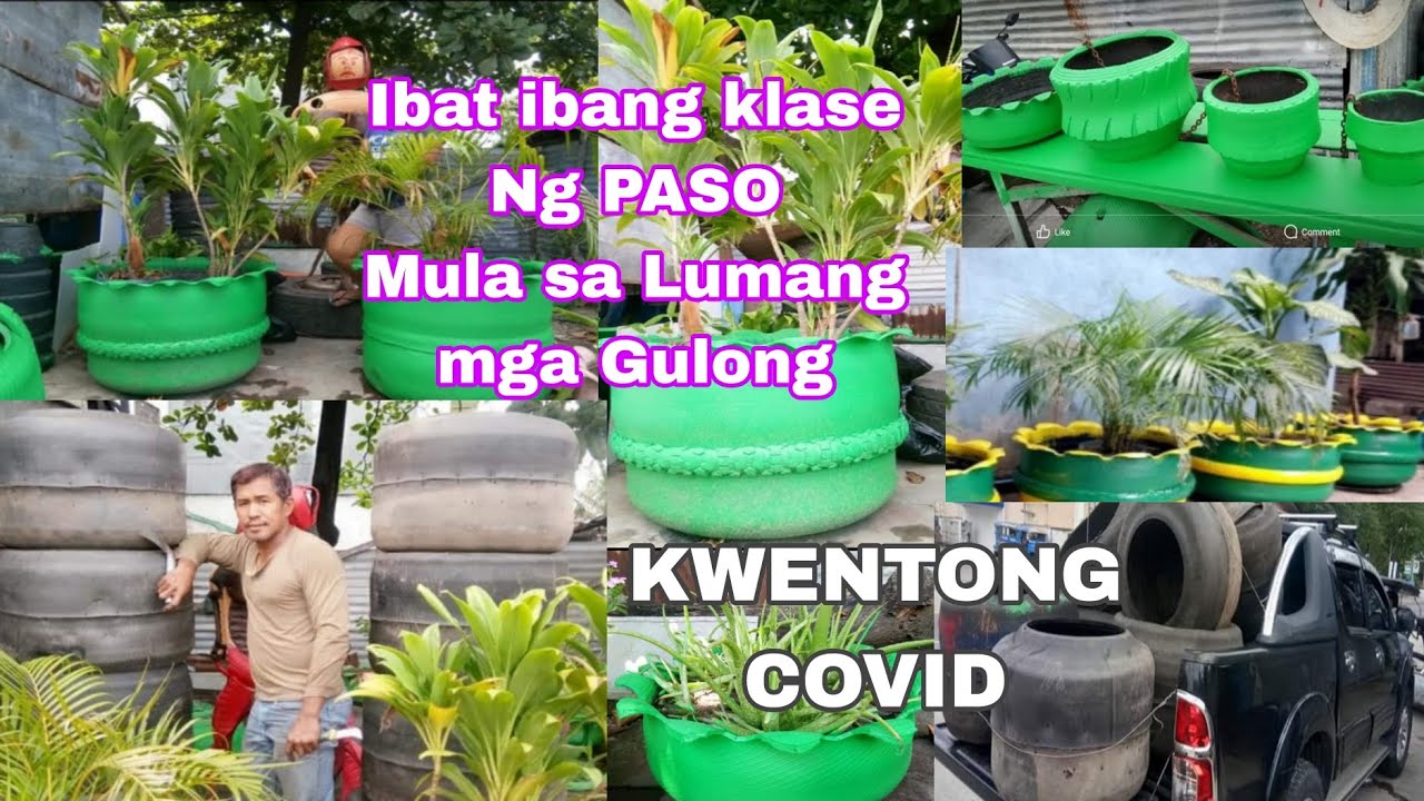 PASO MULA SA LUMANG MGA GULONG #creative #diycrafts #diy #handmade # ...