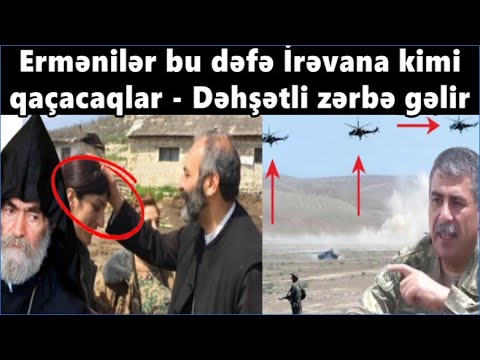 Ermenilere gozlenilen dehşetli zerbe endirildi - Qorxaqlar qaçirlar
