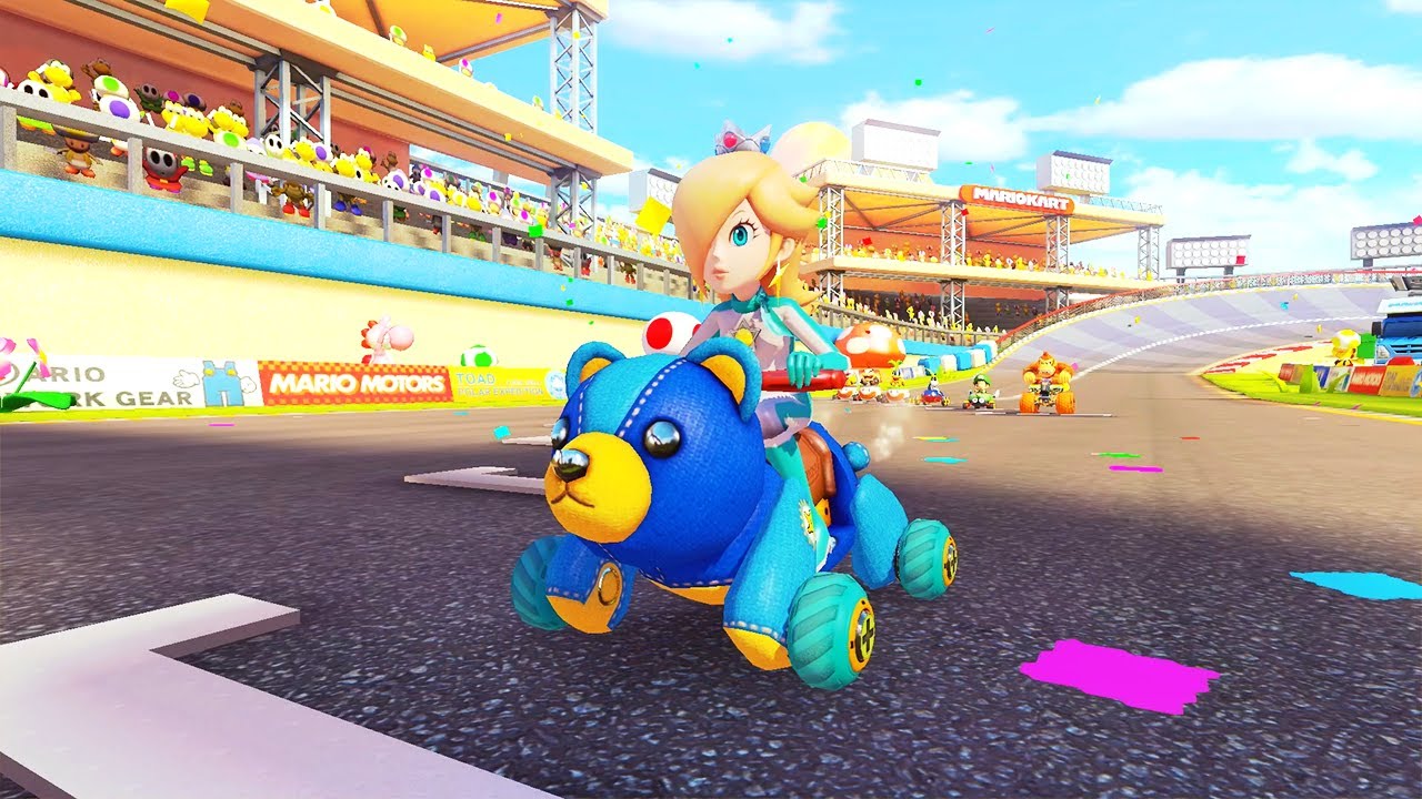 Mario Kart 8 Deluxe - Golden Dash Cup 200cc (NEW DLC Tracks!) - YouTube