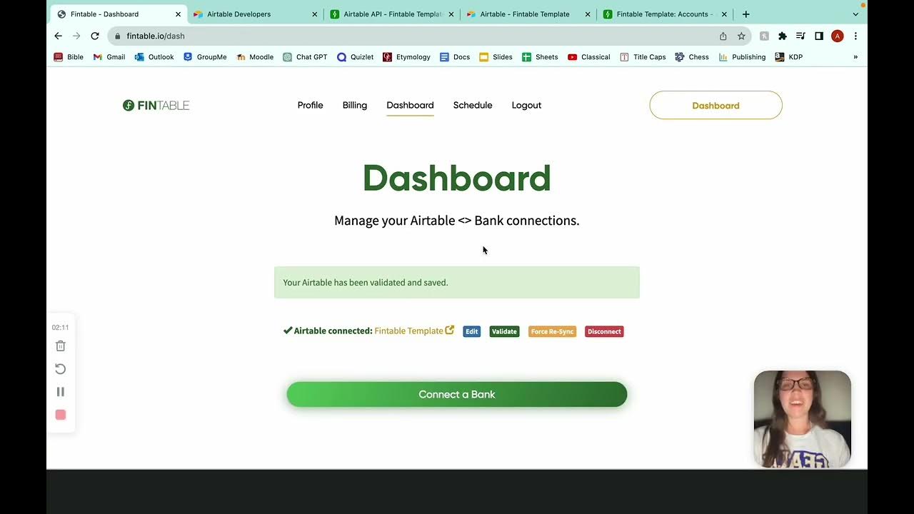How to Connect Your Bank to Airtable (Fintable-Financial Airtable) - YouTube