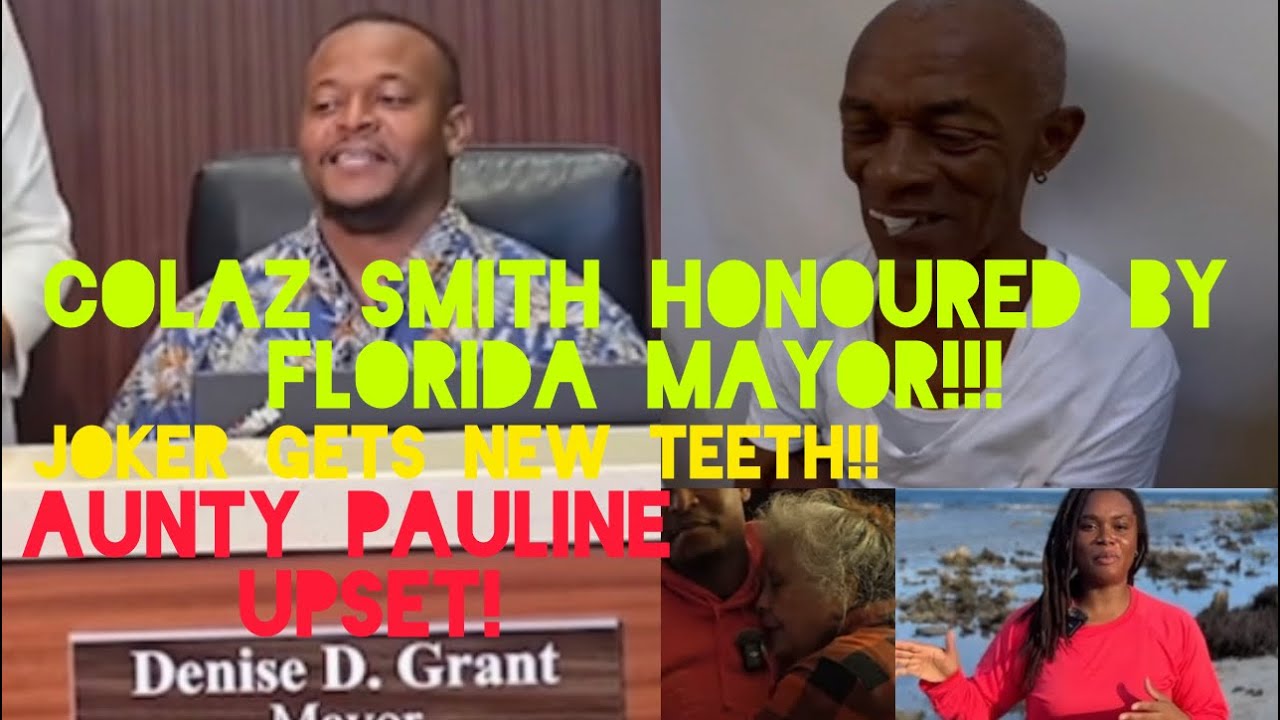 COLAZ SMITH TV HONOURED BY FLORIDA MAYOR!! JOKER GETS NEW TEETH!! AUNTY ...