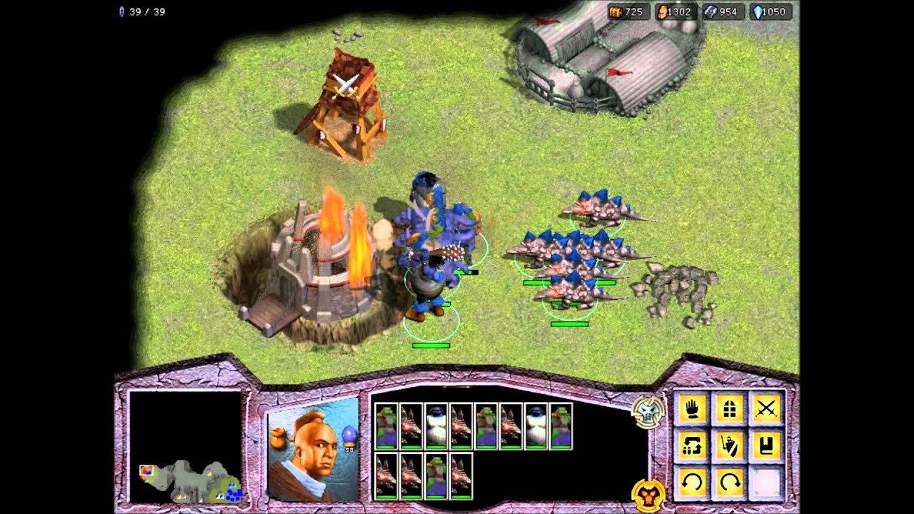 Warlords Battlecry; Darkness Campaign Chapter 3, Map 3, Minotaur Tribes ...