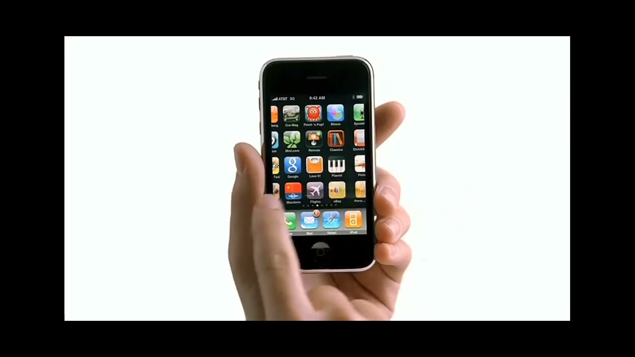 Apple Iphone 3G Phone Commercial Credits to @CommercialsKid - YouTube