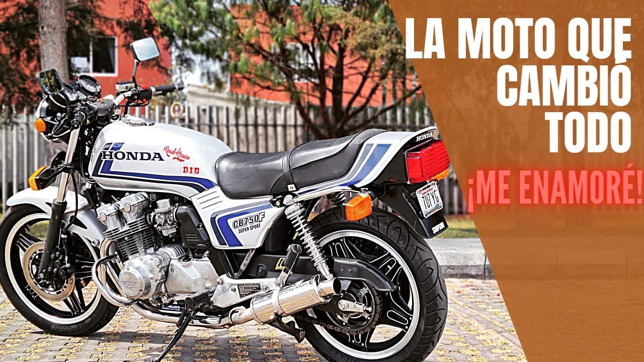 LA MAMÁ DE LAS SUPERBIKES || HONDA CB750F 1981 Review - YouTube