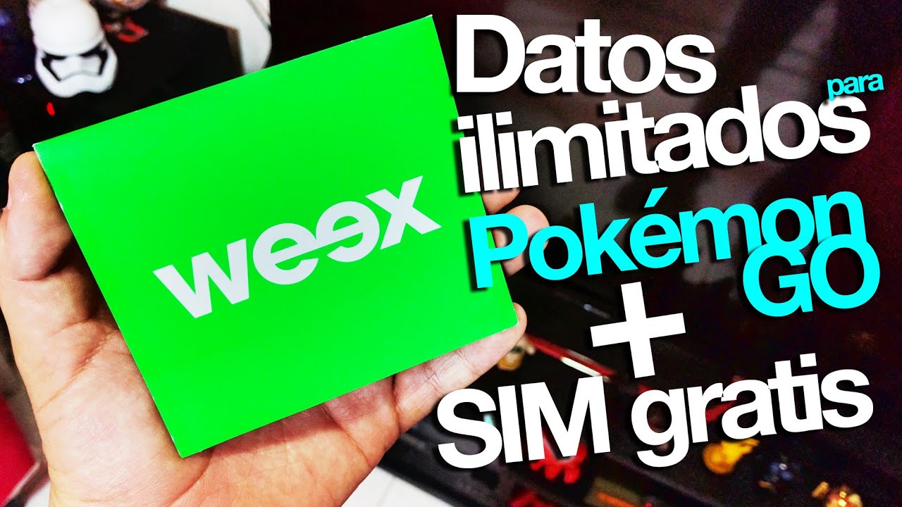 Weex te regala el SIM y ofrece datos ilimitados para Pokémon GO! - YouTube