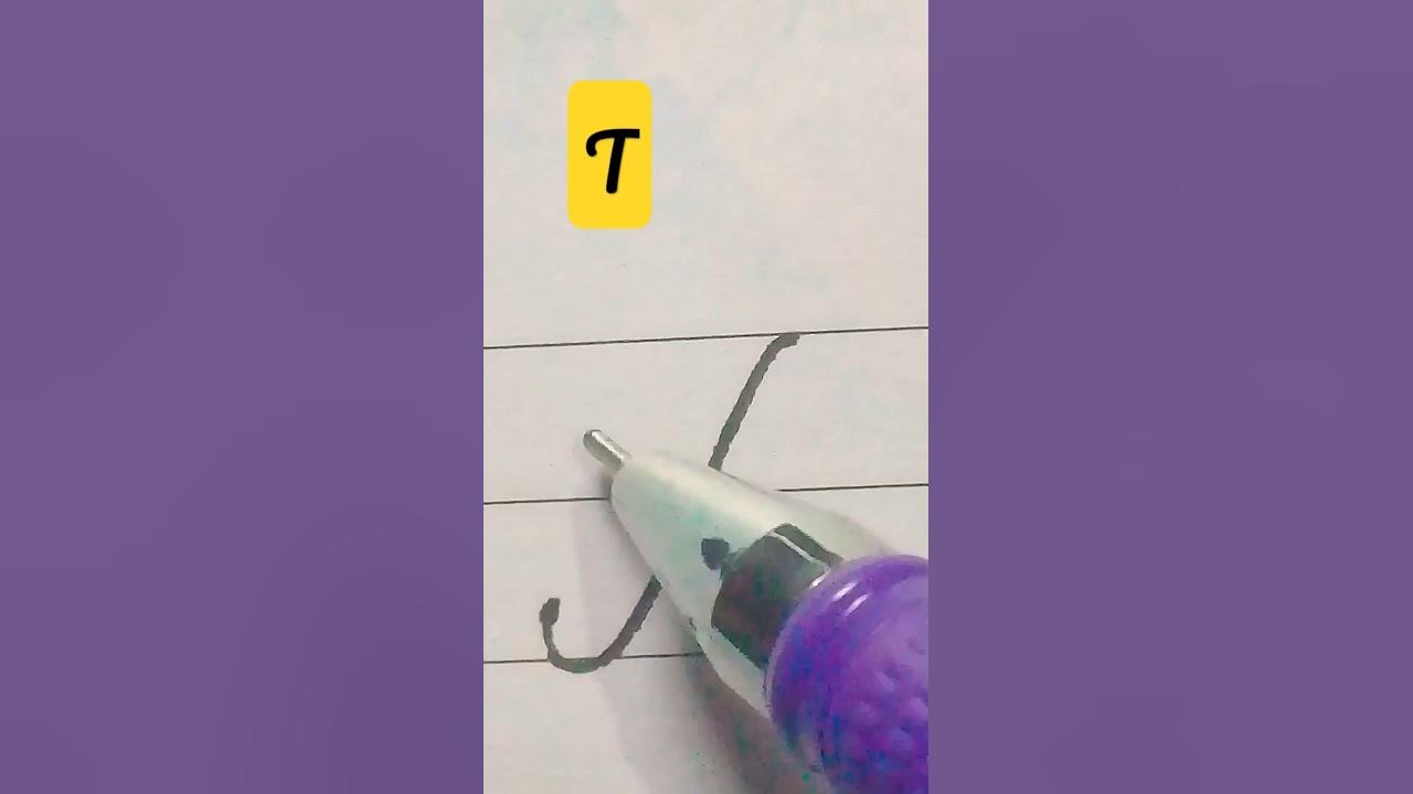 T|handwriting| Calligraphy | Smart Writing| Cursive Writing Tips| How