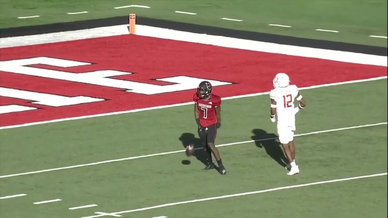 Corey Rucker sets the FBS Freshman record for receiving yards! - YouTube