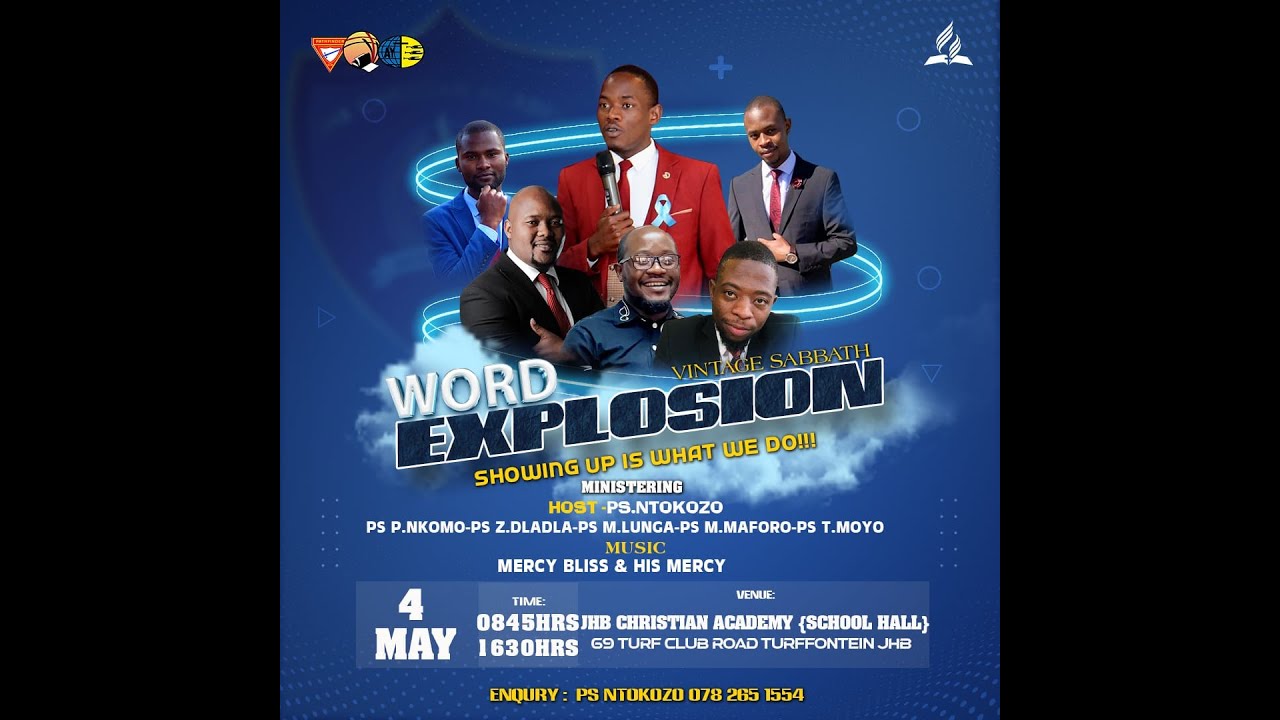 Word Explosion: Showing Up Is What We Do!!! - YouTube