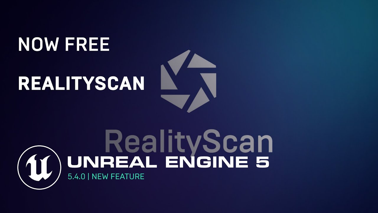 UE 5.4.0 | New Feature | Realityscan Now Free | Quick Tutorial How To Use - YouTube