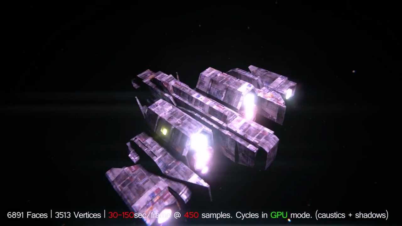 Cardassian Freighter - YouTube